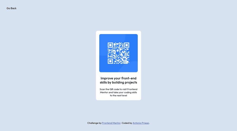 Frontend Mentor Qr Scanner Layout Desktop Mobile Using Html5
