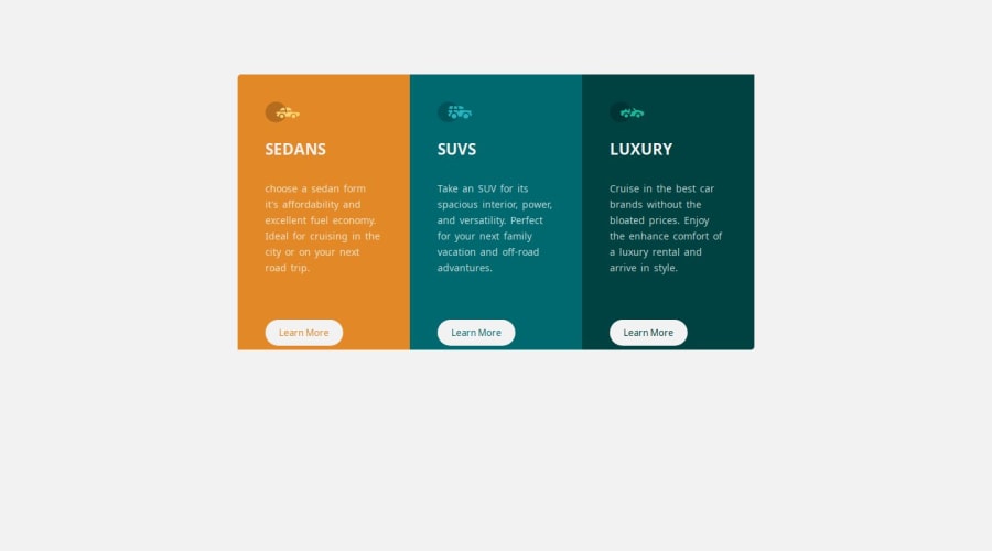 Frontend Mentor A Three Column Preview Card But Using Html And Css Grid Coding Challenge Solution
