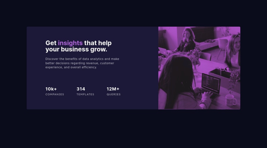 Frontend Mentor I Did This In React And Css I Used Flexbox In Everything And Css Grid Coding