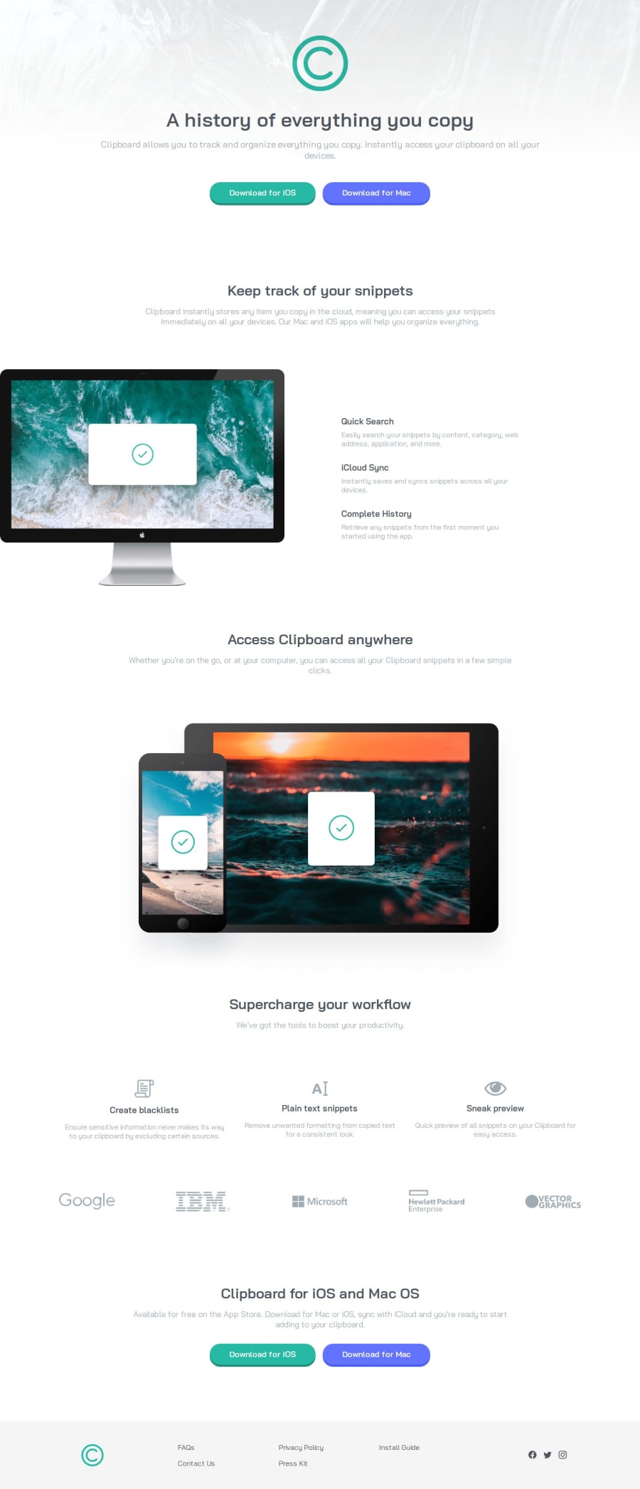 Frontend Mentor Clipboard App For Ios And Mac Using Html And Css