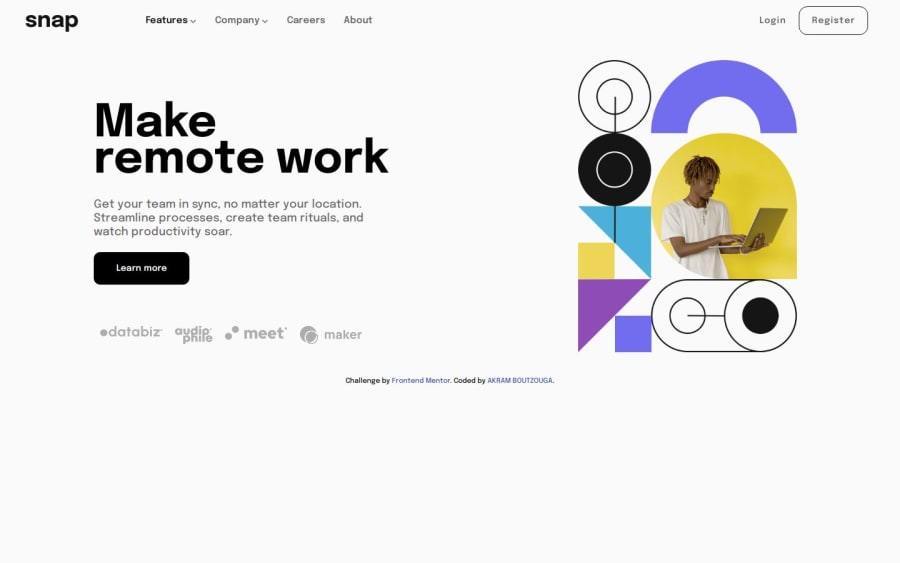 Frontend Mentor Responsive Intro Section With Html Css And Js Coding Challenge Solution