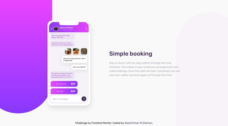 Frontend Mentor Chat App Using Pure Html And Css Coding Challenge Solution