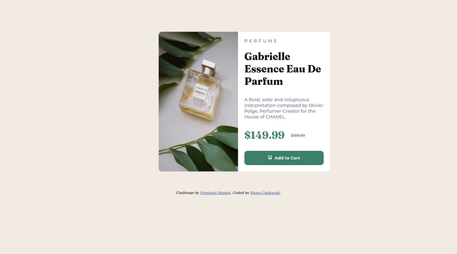Frontend Mentor Product Preview Card Component Using Css Grid Coding Challenge Solution