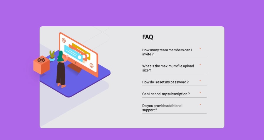 Frontend Mentor Faq Accordion Coding Challenge Solution