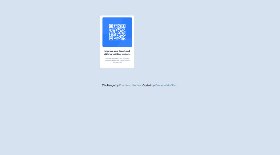 Frontend Mentor Qr Code Using Css Flexbox Into Html Coding Challenge Solution