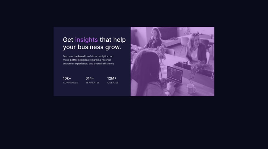 Frontend Mentor Desktop Preview Using Html And Css Coding Challenge