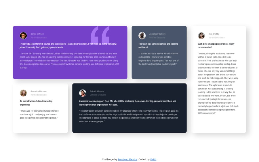 Frontend Mentor My First Gird Layout Using Css Grid Coding Challenge Solution