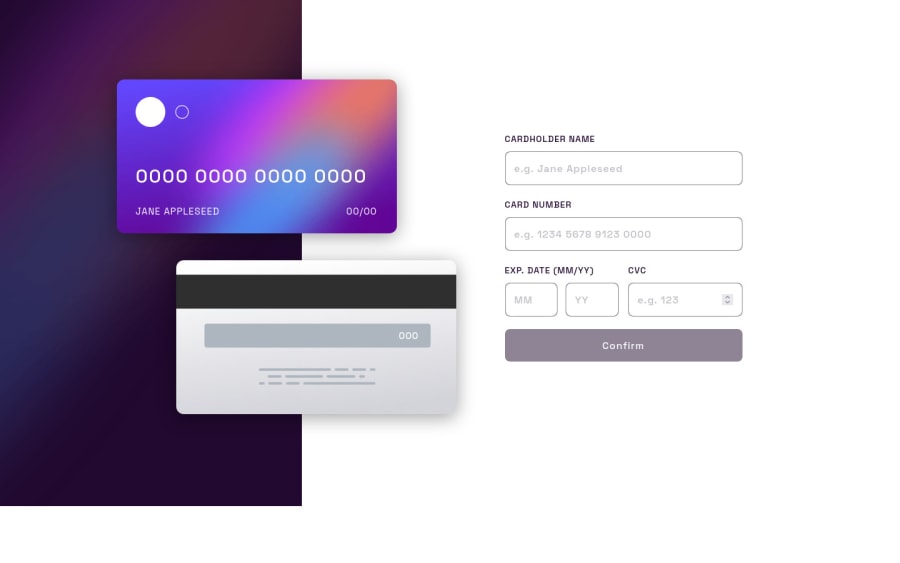 Frontend Mentor Html Css Vanilla Js Validation Coding Challenge Solution