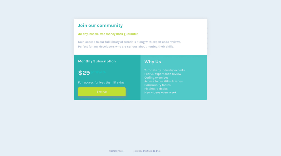 Frontend Mentor Responsive And Built With Html5 Css Css Grid Layout And Flexbox Coding