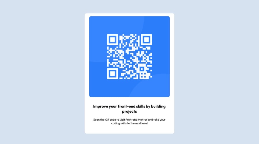 Frontend Mentor React And Typescript Qr Code Component Coding Challenge Solution