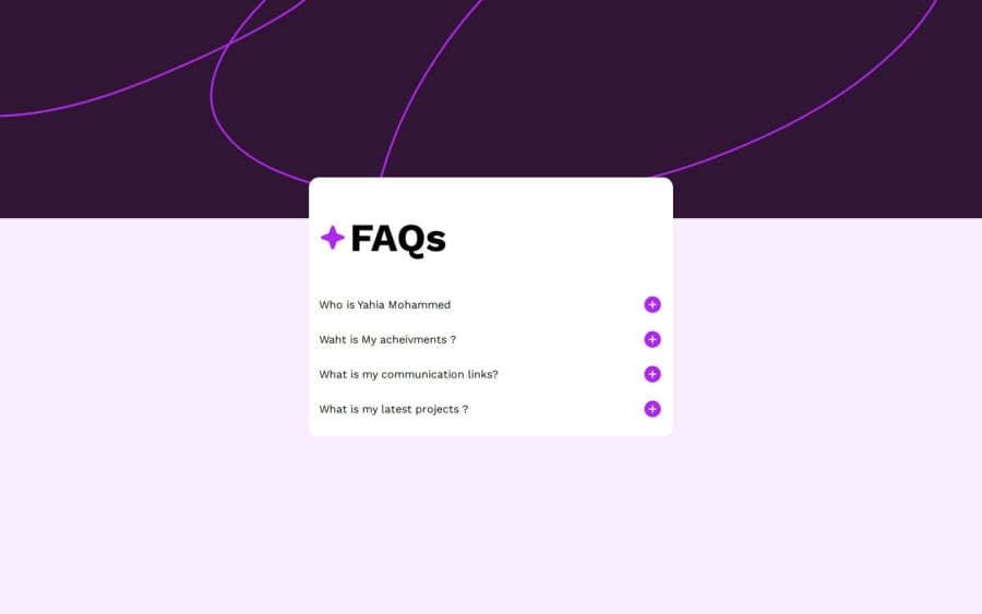 Frontend Mentor Responsive Faq Accordion By Html Css Js Coding Challenge Solution