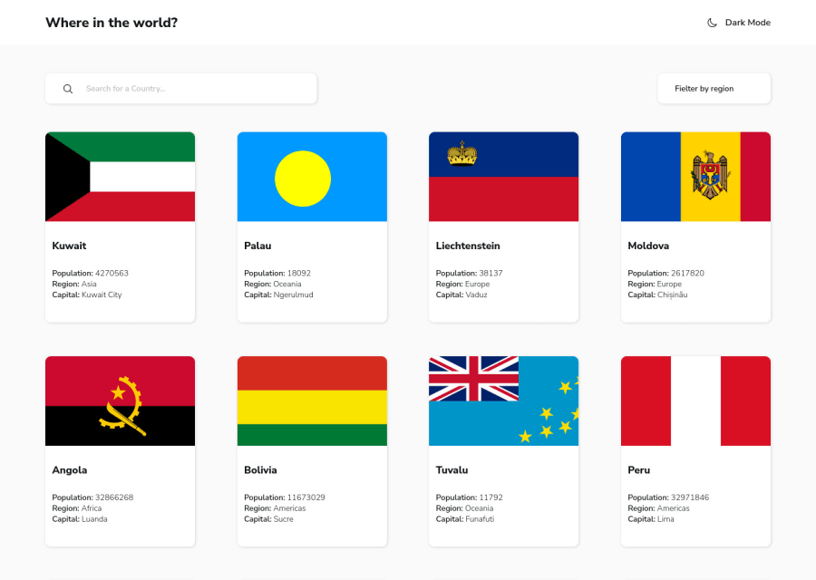 Frontend Mentor React Js Vanilla Css Flexbox Coding Challenge Solution