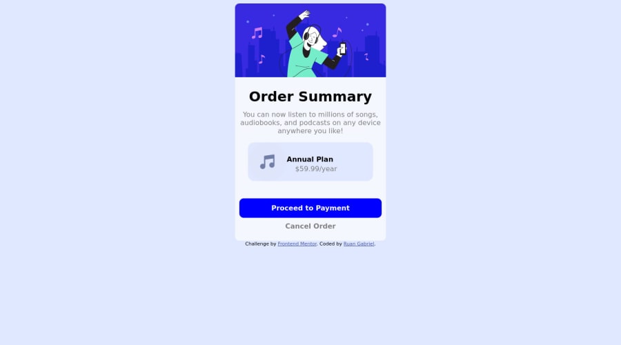Frontend Mentor Utilizei Html E Css Coding Challenge Solution