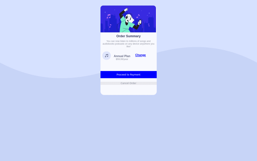 Frontend Mentor Componente De Resumo De Pedido Usando Html E Css Coding Challenge Solution