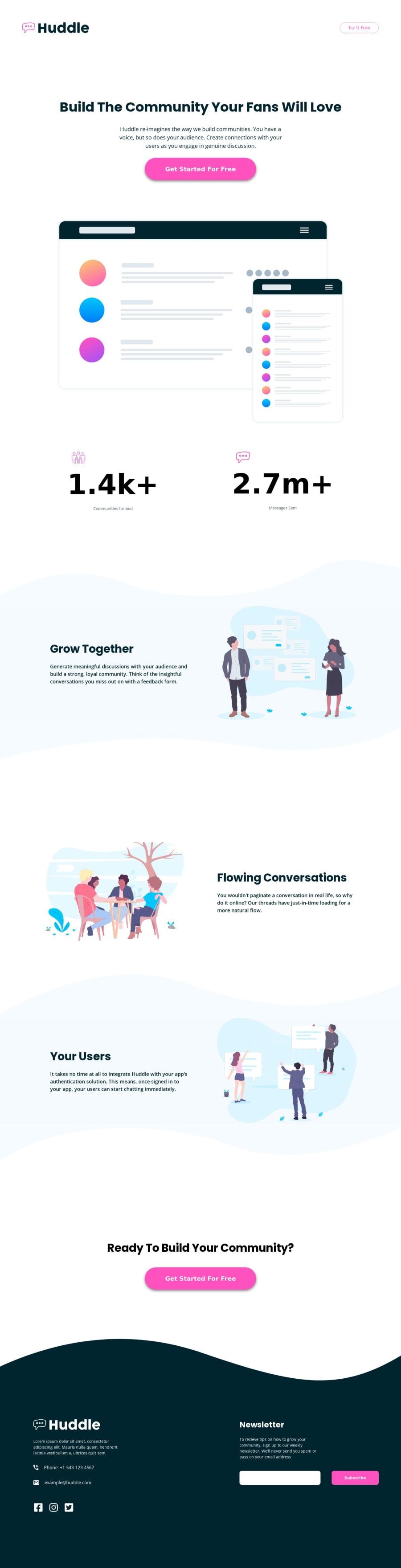 Frontend Mentor Responsive Landing Page With React Vite Tailwind