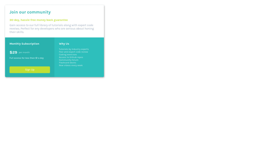 Frontend Mentor Code Pen Html Css Javascript Coding Challenge Solution