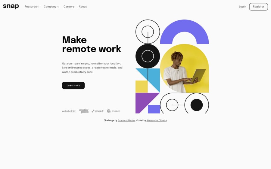 Frontend Mentor Intro Section With Dropdown Navigation Solution Coding Challenge Solution