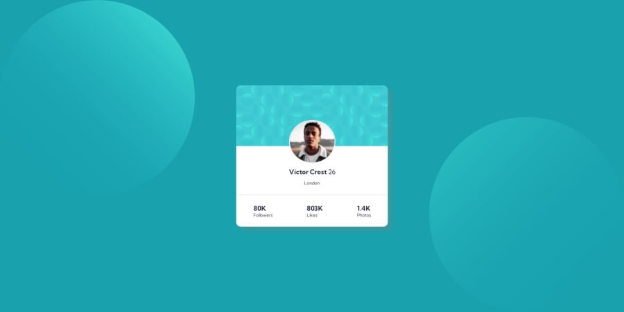 Frontend Mentor Profilecardcomponent Html Css Coding Challenge