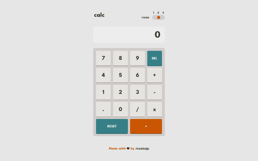 Frontend Mentor Calculator App Built With React Js Coding Challenge