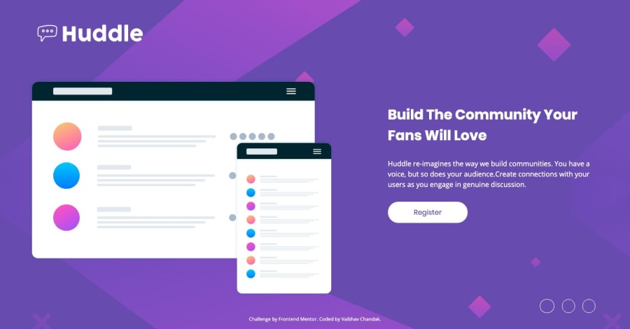 Frontend Mentor Completed Using Atom Html Css And Bootstrap Coding