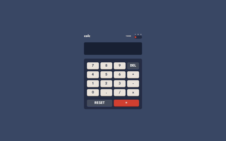 Frontend Mentor Responsive Calculator App Using Html Css And Javascript Coding Challenge