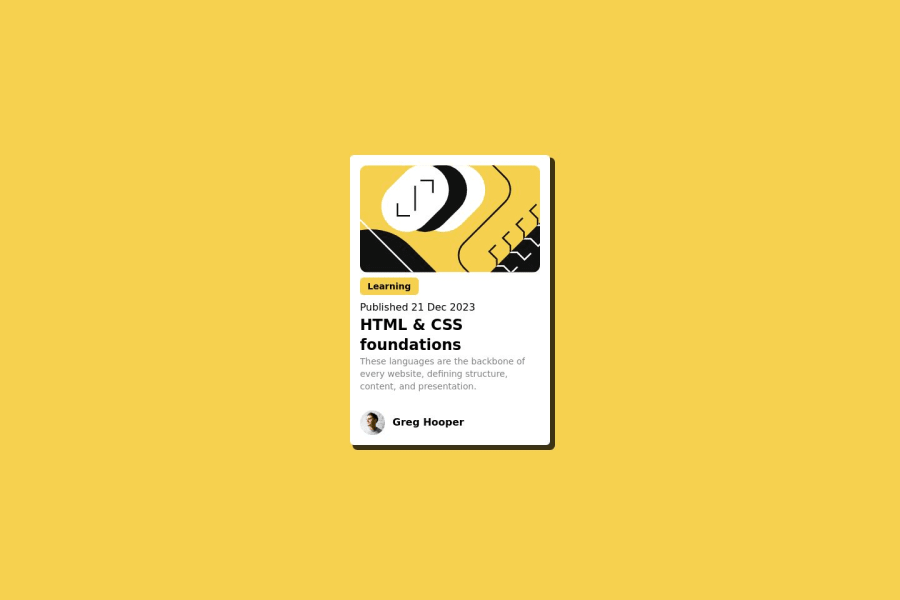Frontend Mentor Blog Preview Card Using Html And Tailwind Css Coding Challenge Solution