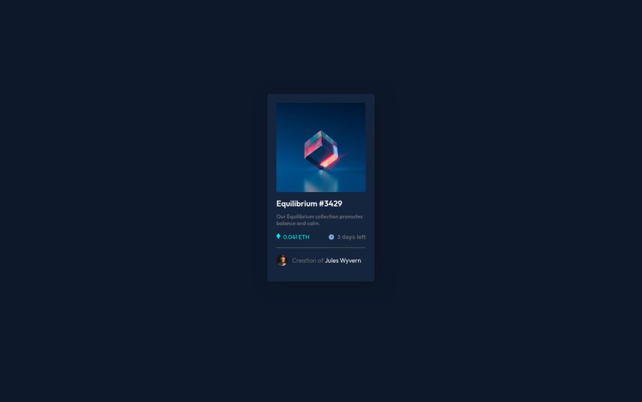 Frontend Mentor Flexbox Coding Challenge Solution