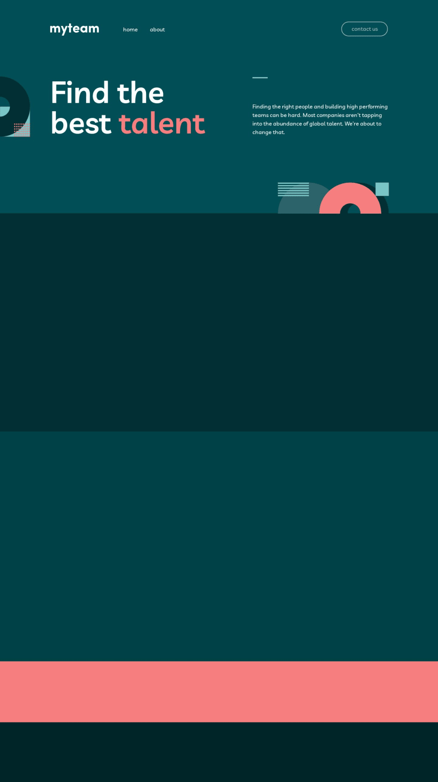 Frontend Mentor My Team Website With React And Framer Motion Coding