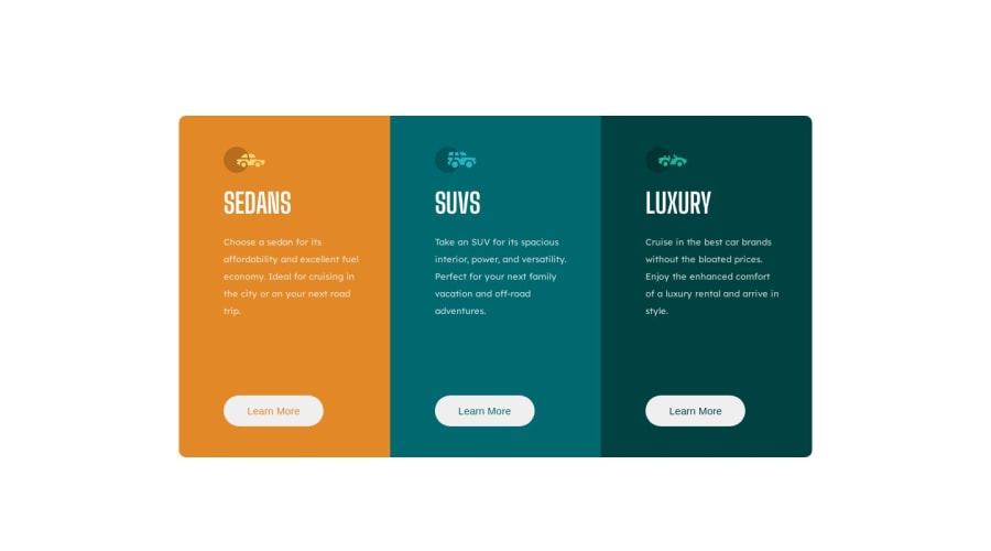 Frontend Mentor 3 Column Preview Card Component Using Flex Box Html And Css Coding Challenge