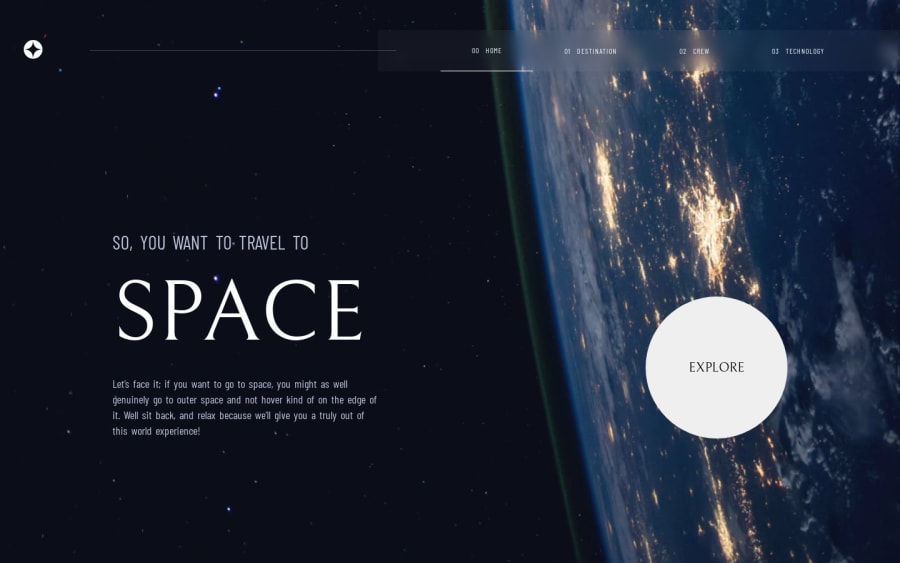Frontend Mentor First Page Made With React On Planets Coding