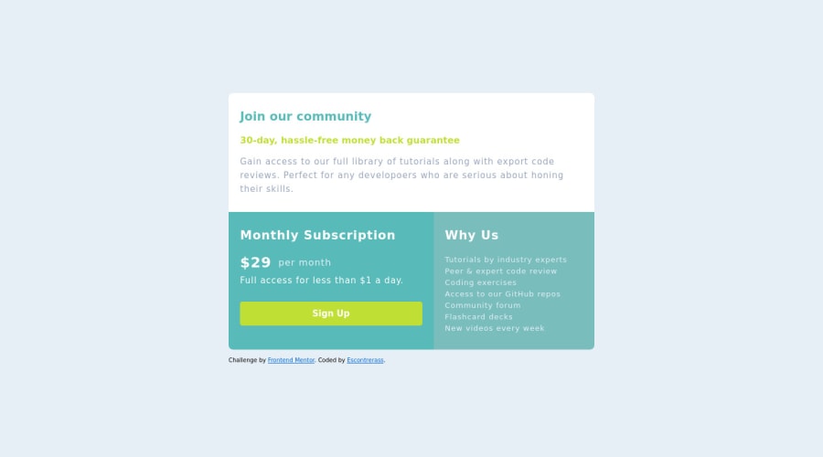 Frontend Mentor Css Grid Flexbox Responsive Coding Challenge Solution