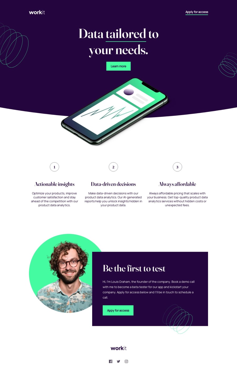 Frontend Mentor Landing Page Using Html And Css Only Coding Challenge