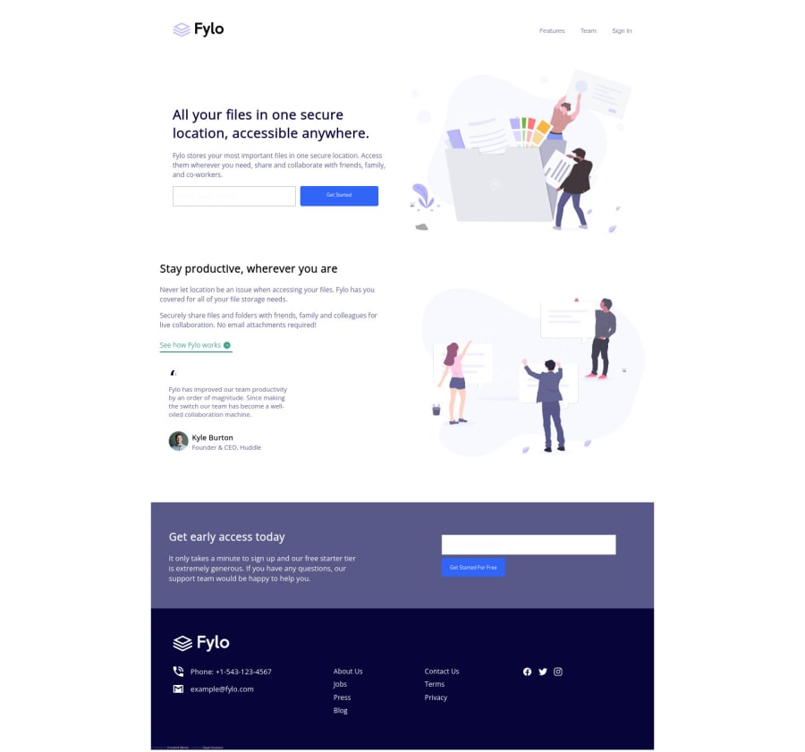 Frontend Mentor Html Css And First Time Sass Coding Challenge Solution