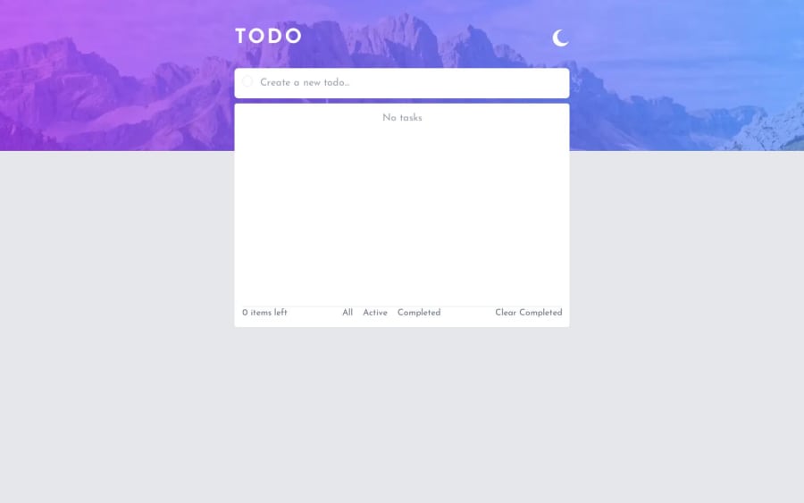 Frontend Mentor Todo Using Nextjs And Tailwind Css Coding Challenge