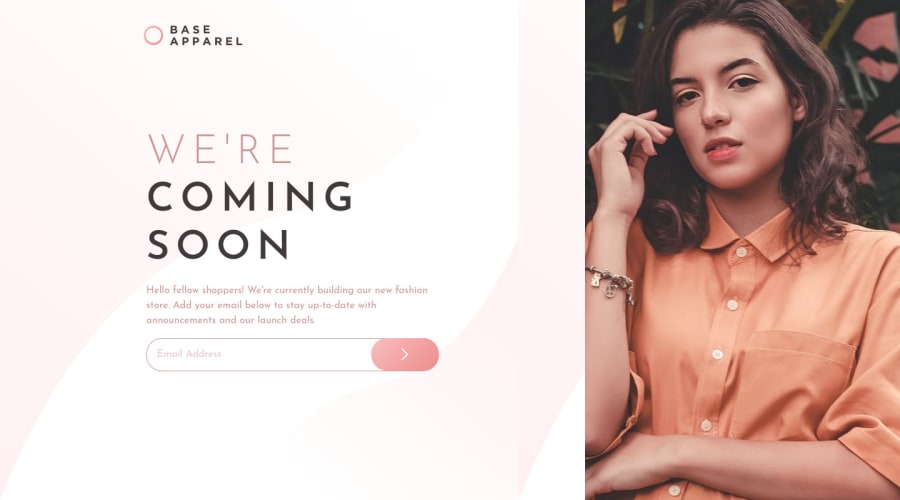 Frontend Mentor Base Apparel With Html Css And Js Coding Challenge Solution
