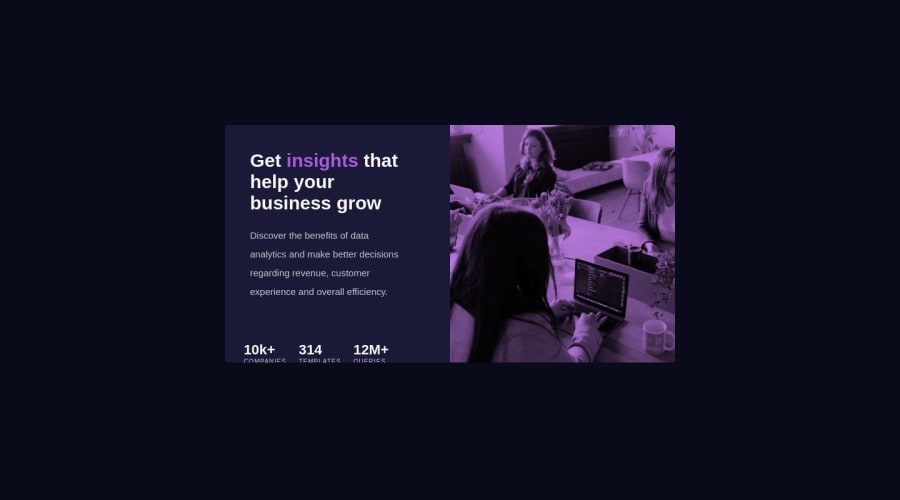 Frontend Mentor Stats Preview Card Component Coding Challenge Solution