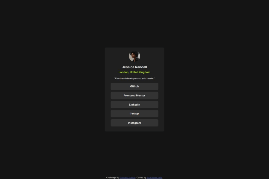 Frontend Mentor Using Html And Css Coding Challenge Solution