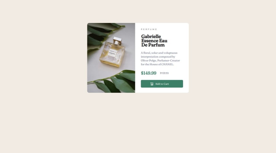 Frontend Mentor Responding Product Preview Page Using Flexbox Coding Challenge Solution