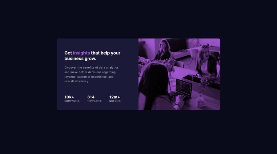 Frontend Mentor Stats Preview Card Component Using Html Css Coding Challenge Solution 2783