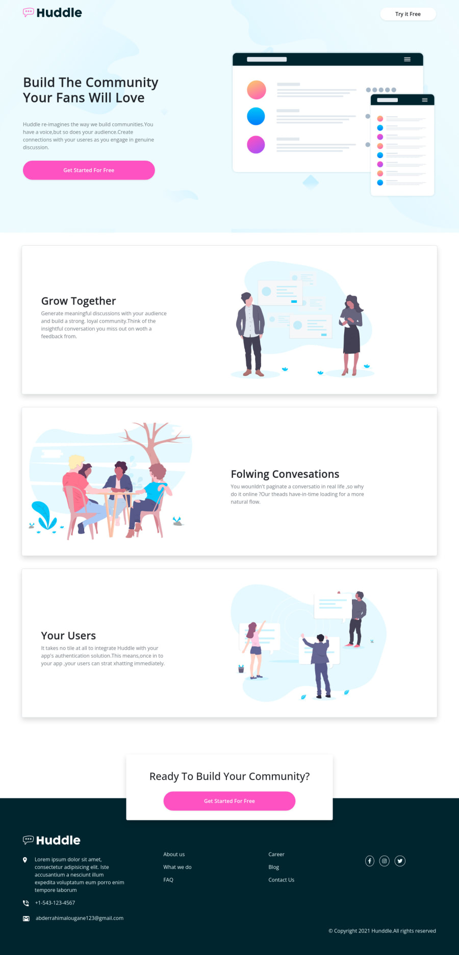 Frontend Mentor Responsive Website Using Bootstrap V5 And Html5 Css3 Coding Challenge Solution 2564