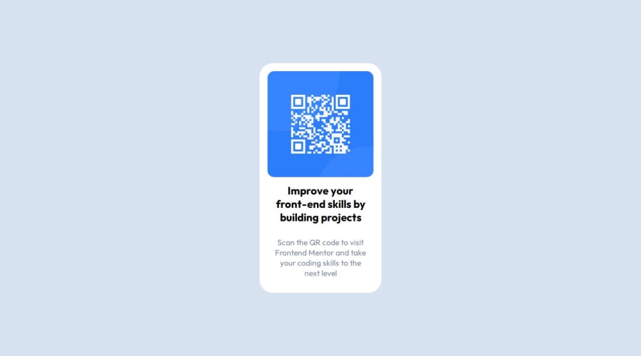 Frontend Mentor Qr Code Css Coding Challenge Solution