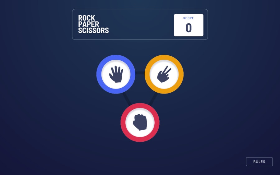 Frontend Mentor Rock Paper Scissors Game Using React And Framer