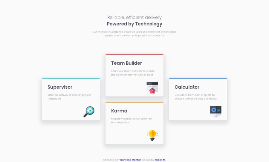 Frontend Mentor Css Grid Flexbox Css Variables Coding Challenge Solution