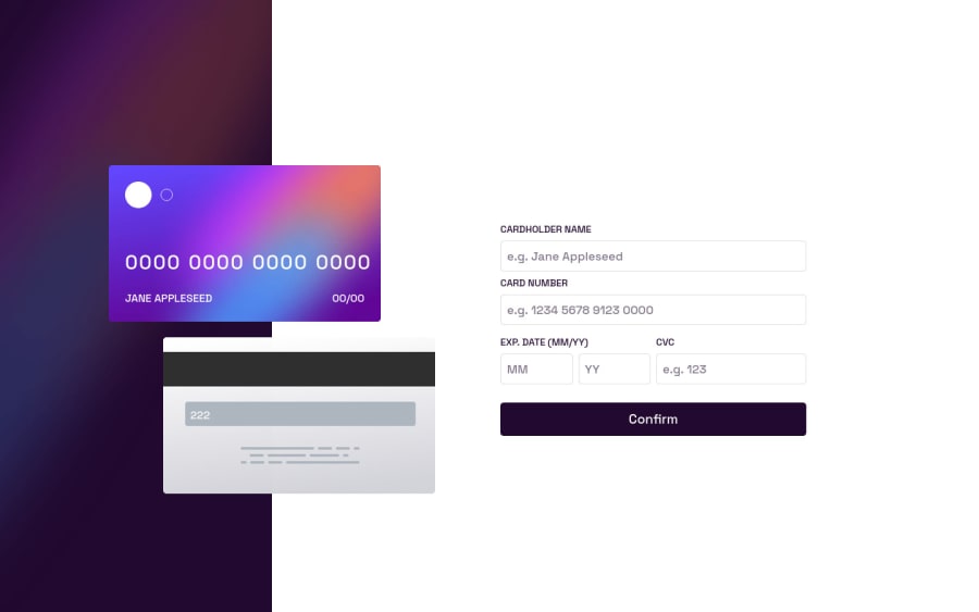 Frontend Mentor A Tricky Card Ui Page Using Styled Components React And Cleavejs Coding