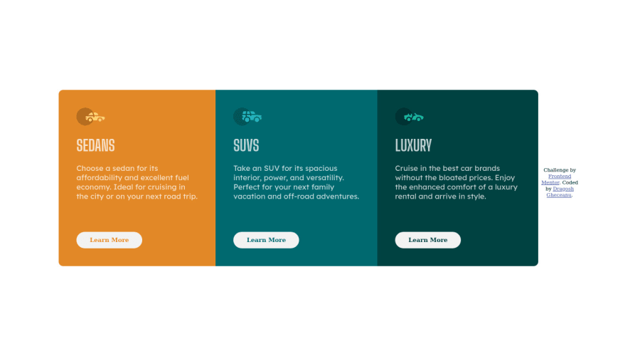 Frontend Mentor Mobile First Design Using Flexbox Coding Challenge Solution