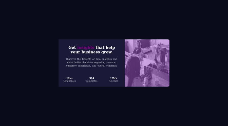 Frontend Mentor Responsive Stat Preview Card Using Html And Css Coding Challenge Solution