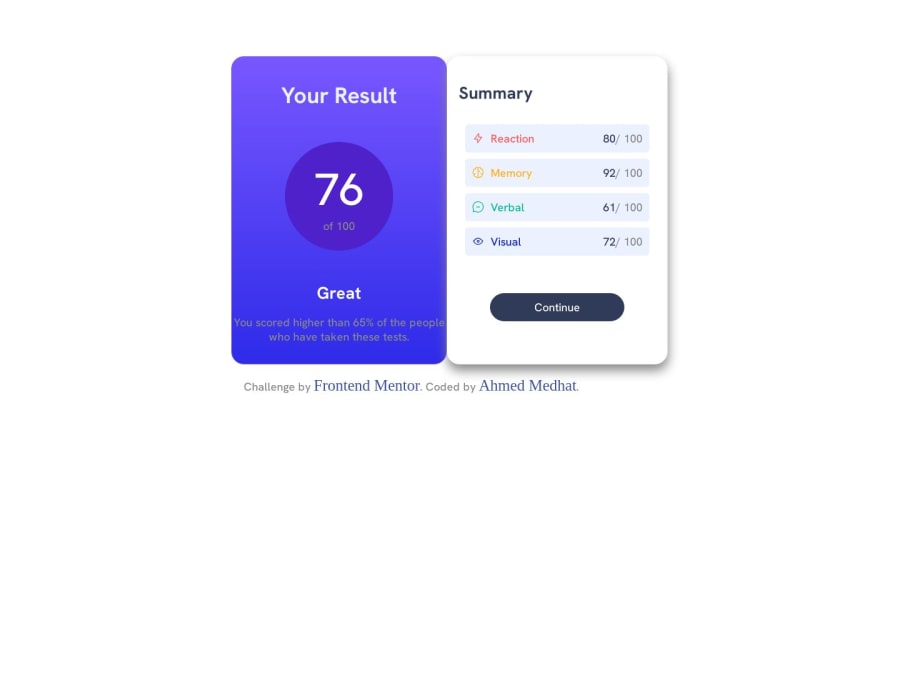Frontend Mentor Html And Css And Flexbox Coding Challenge Solution
