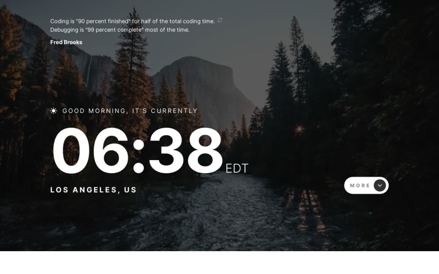 Frontend Mentor Clock App With React Context Coding Challenge Solution