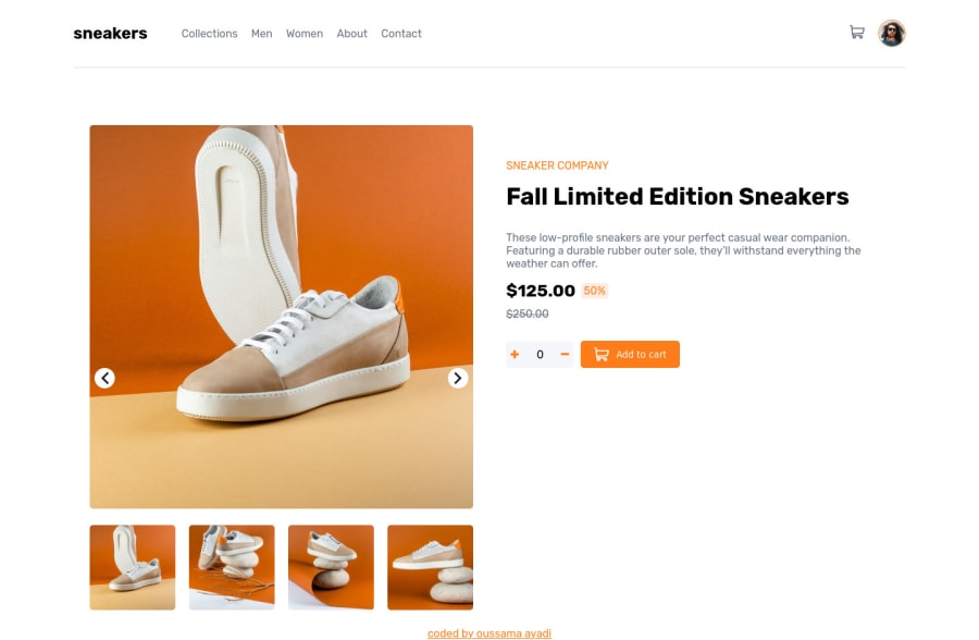 Frontend Mentor E Commerce Product Page Using Reactjs Coding