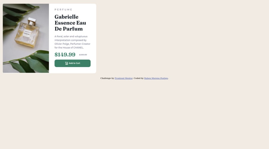 Frontend Mentor Responsive Card Using Html And Css Coding Challenge Solution